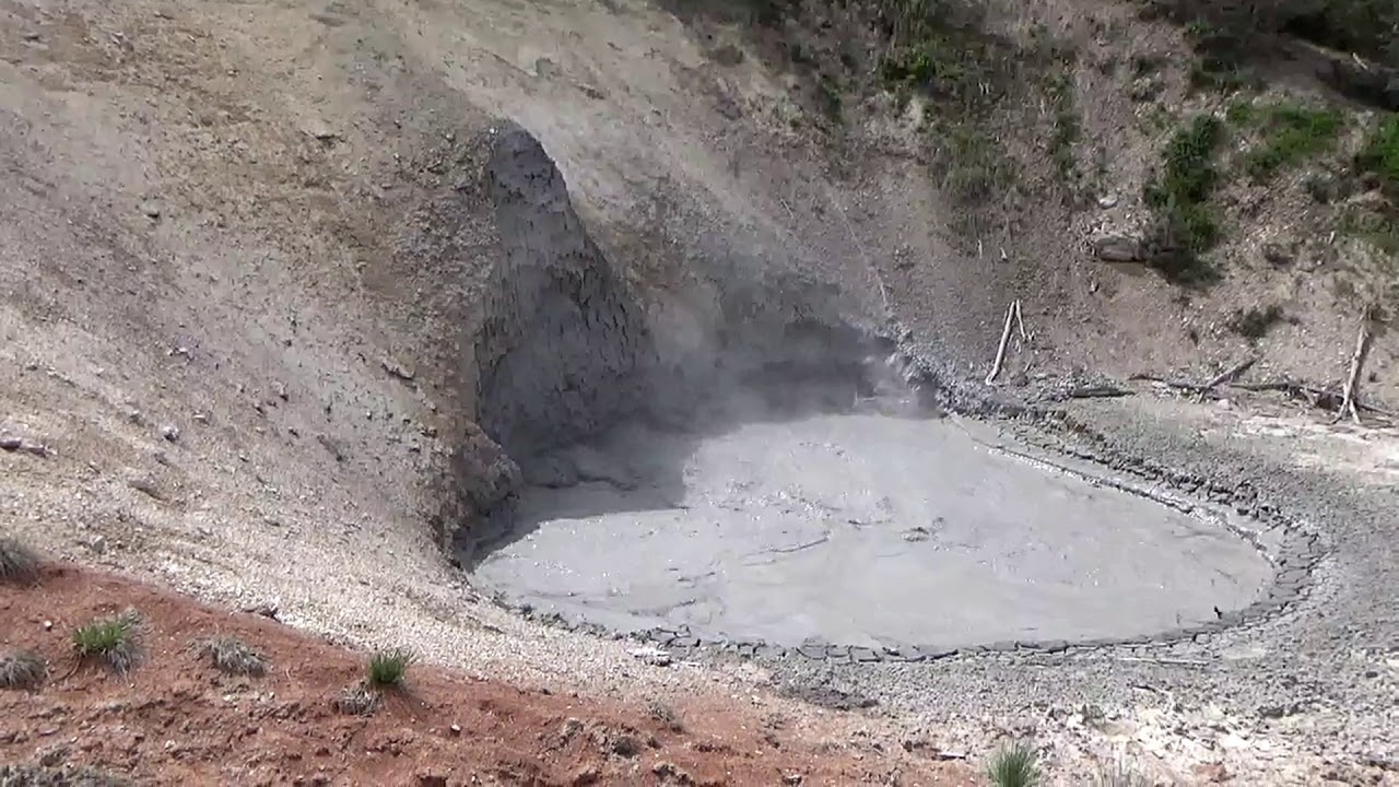 Yellowstone National Park - Mud Volcano Area and more - YouTube