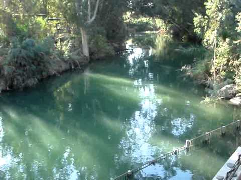 CONOCIENDO EL RIO JORDAN ISRAEL - YouTube