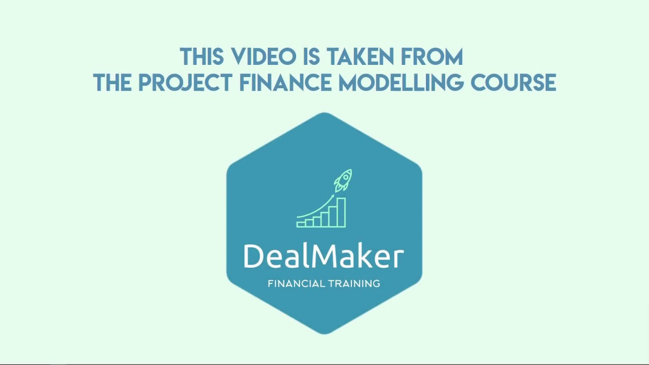 Project finance - how to model interest rate swaps - YouTube