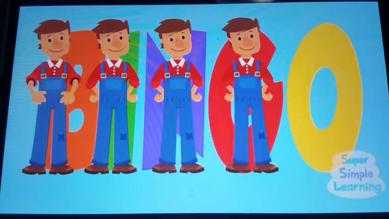 B I N G O simple song - YouTube