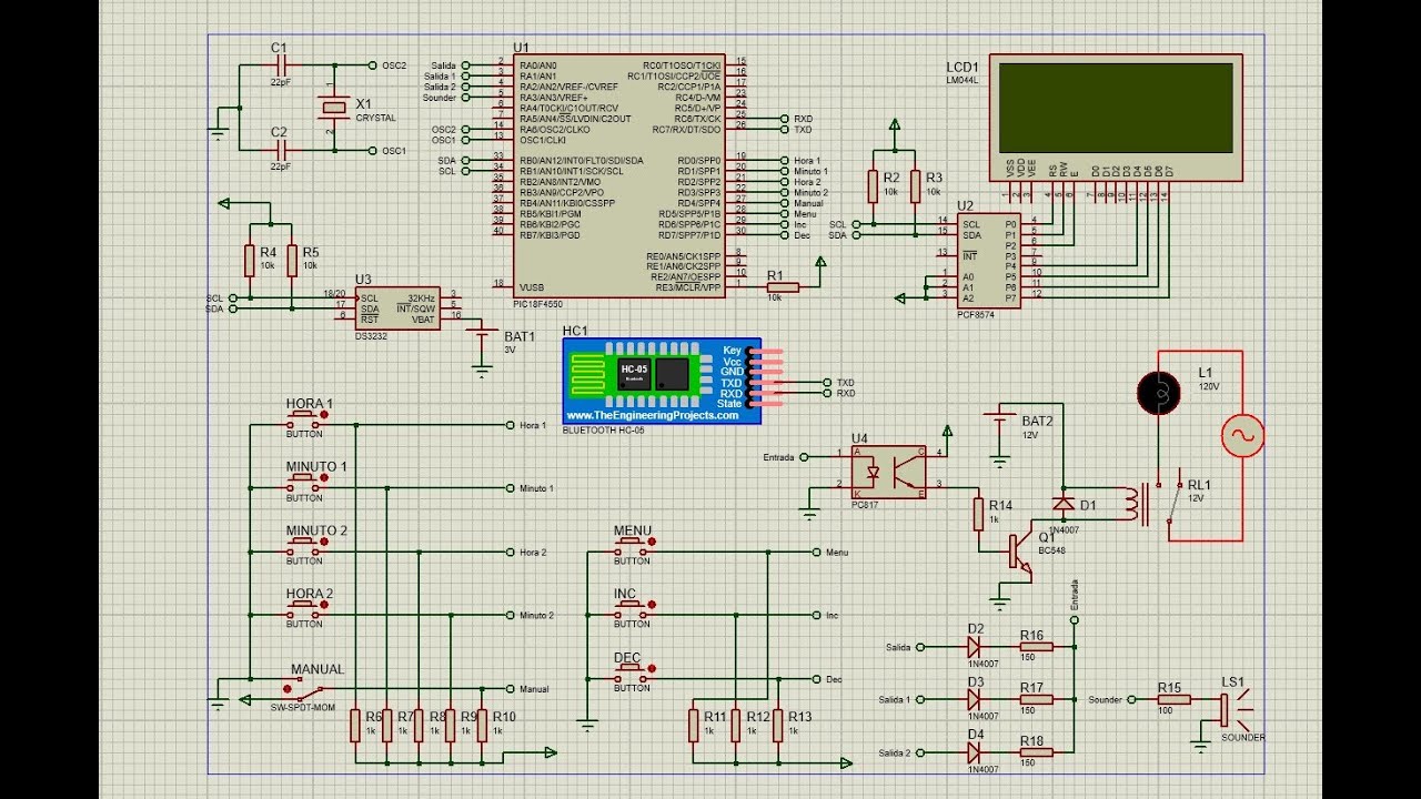Proyecto Final | Sistema de Alumbrado Residencial Monofásico| MICROCONTROLADORES. - YouTube