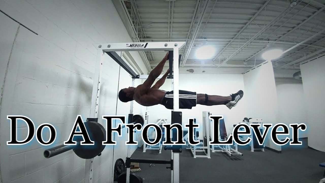 How To Front Lever & Progressions - YouTube