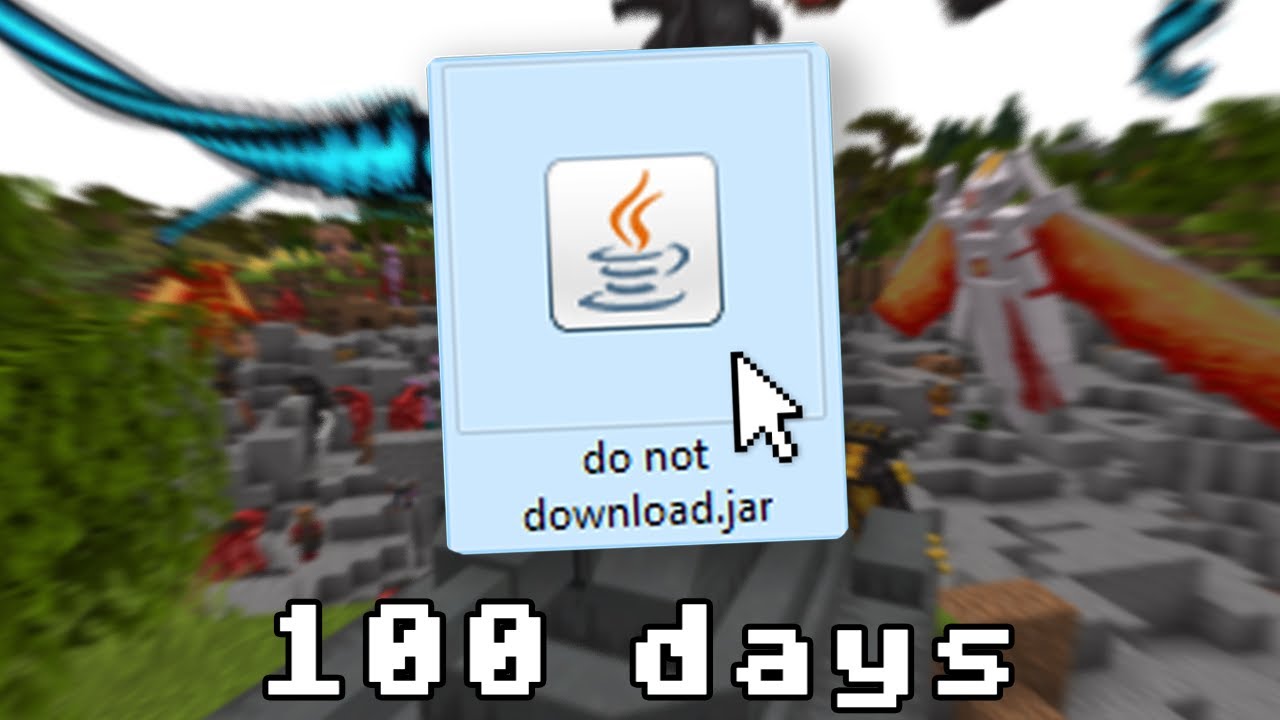 I installed a minecraft mod EVERY DAY for 100 DAYS - YouTube