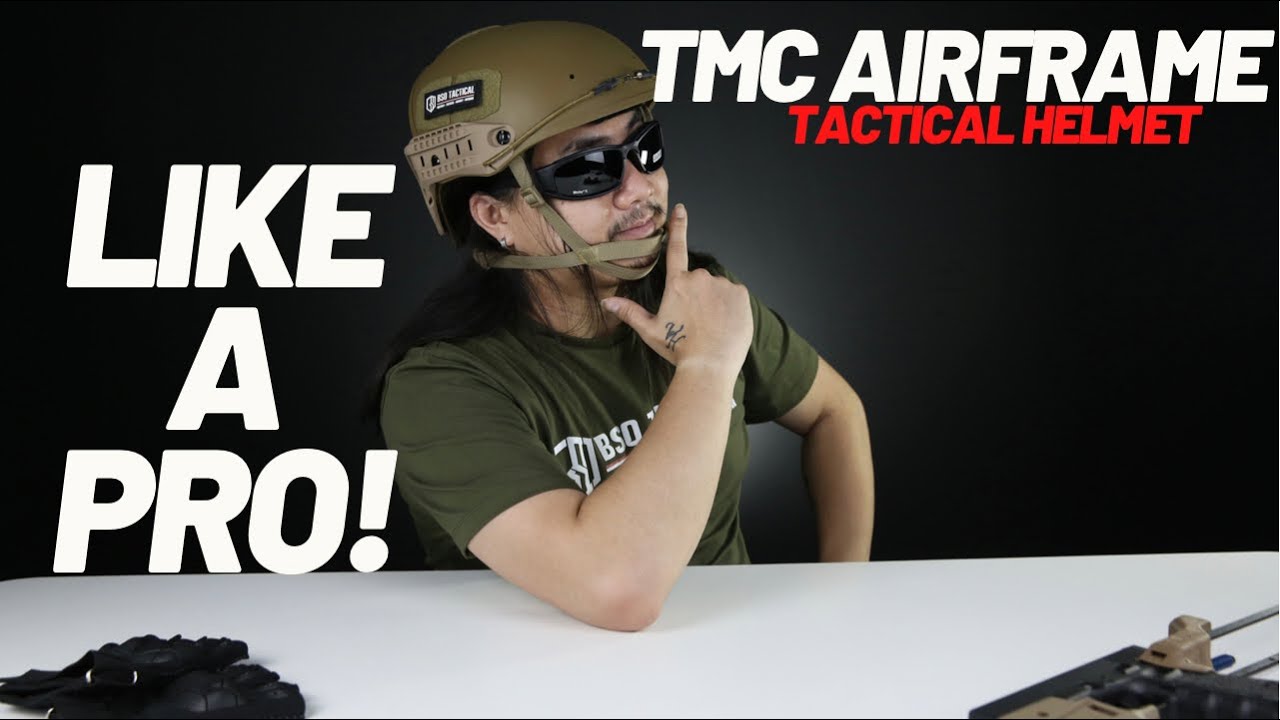 Like a PRO!! Tactical Helmet TMC Airframe - AUTO GANTENG Airsofter di ...