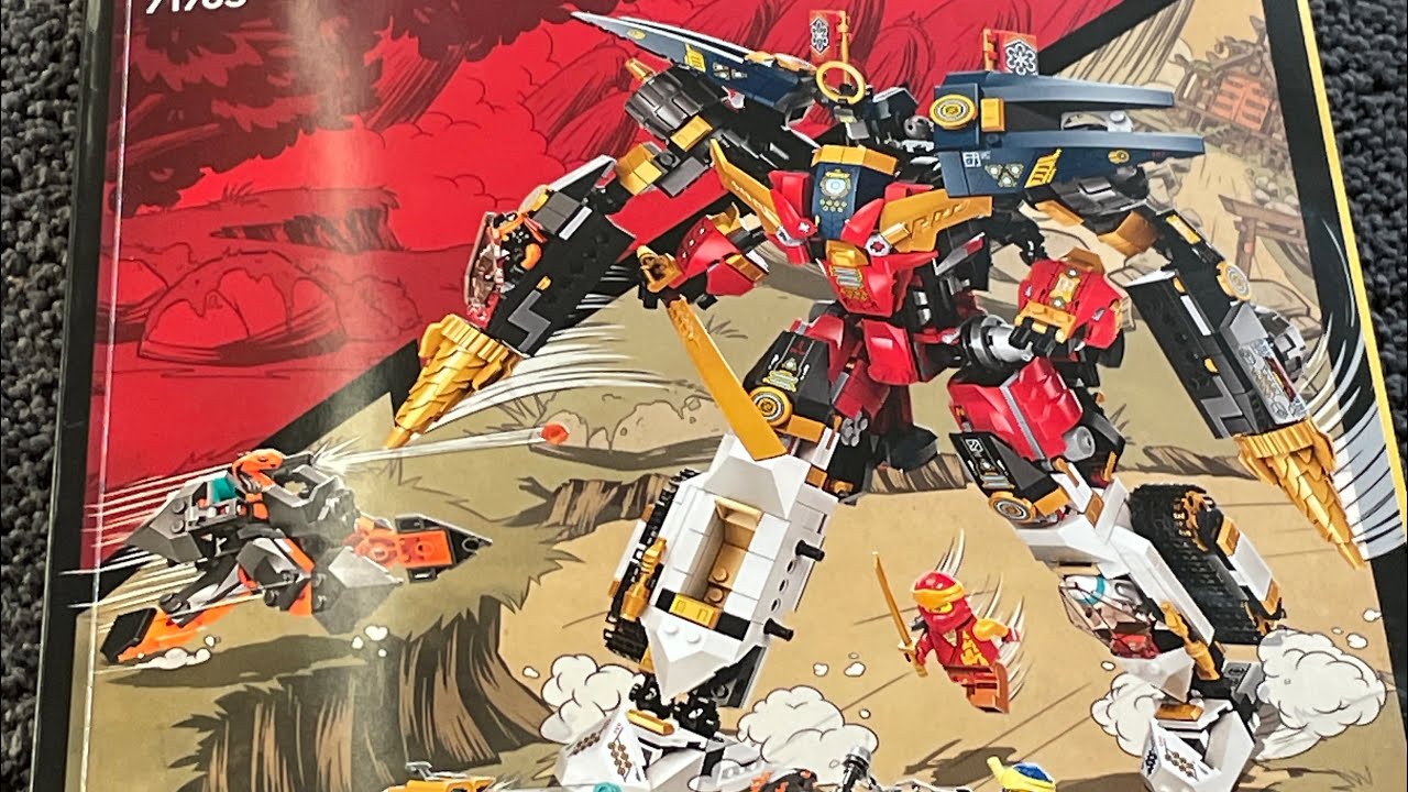 Lego Ninjago combo mech done part 1 - YouTube