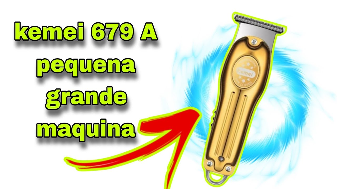 kemei 679: vale a pena comprar ?? - YouTube