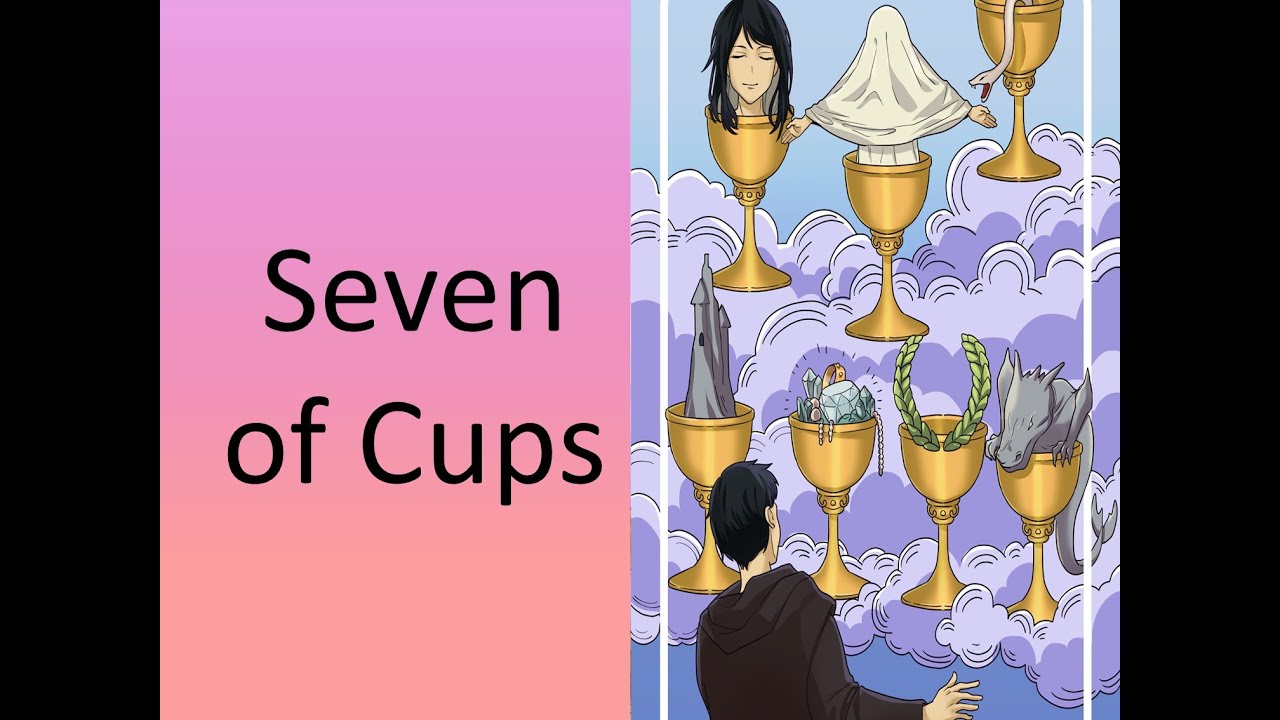 The Seven of Cups Tarot Card - in 1 Minute - YouTube