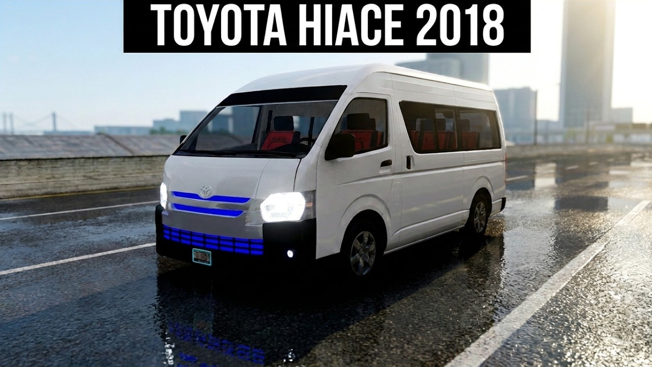 Toyota Hiace 2018 ImVehFT | GTA-SA | ENB SERIES BY RodriGamer - YouTube