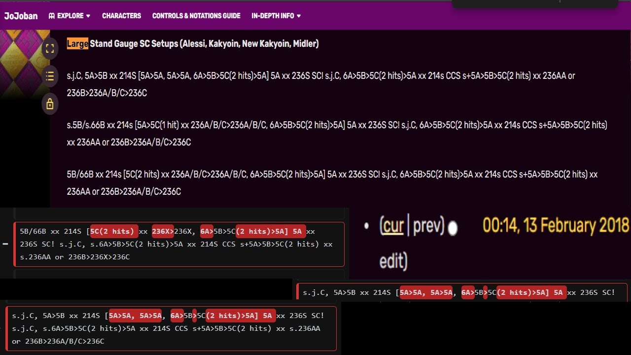 Optimized stand crash combos - YouTube