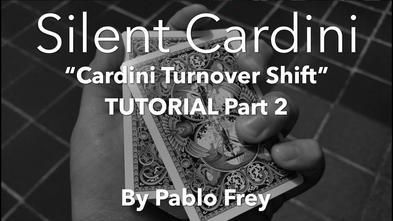 Silent Cardini Change FREE TUTORIAL! | Cardini Turnover Shift Part 2 ...