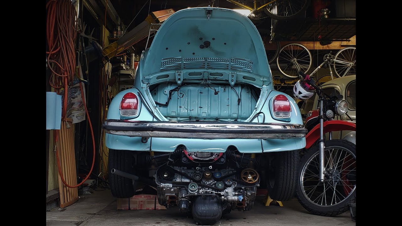 Episode 1 - 1972 VW Super Subaru Swap - YouTube