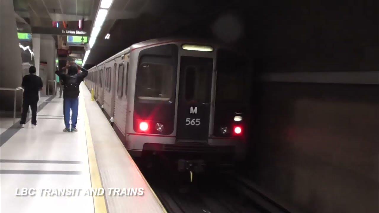 LACMTA Red Line at Civic Center/Grand Park - YouTube