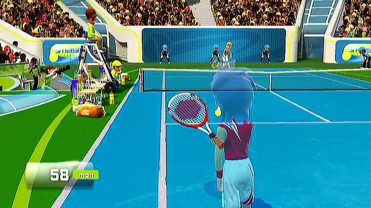 Kinect Sports Season 2 Lets Play Part 2: Online Tennis! - YouTube