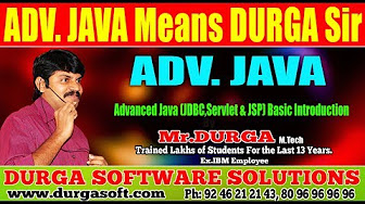 Advanced Java By Durga Sir - YouTube