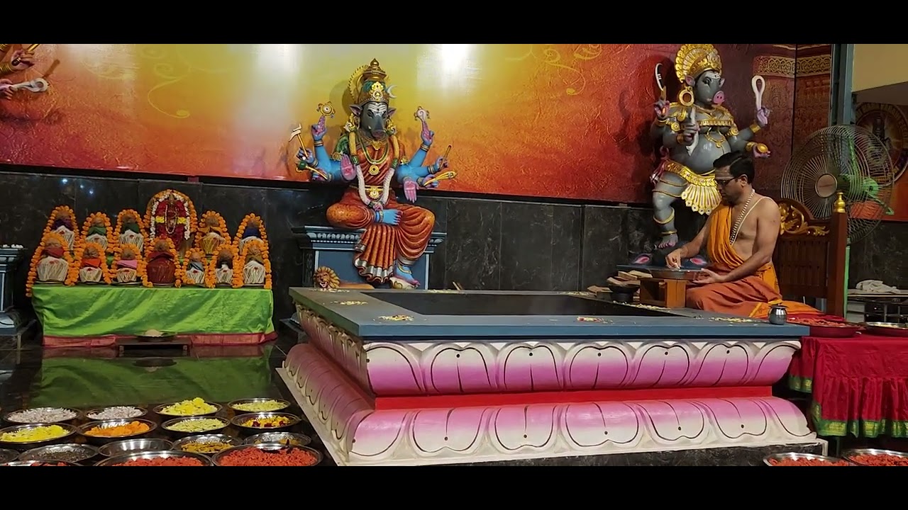 varahi Amma Pooja at om shiri Maha varahi peedam at arcot by varahi ...