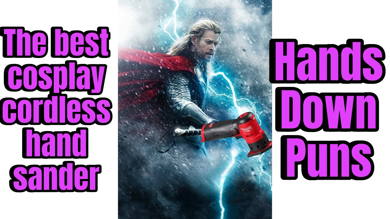 The BEST Hand Cordless Sander For Cosplay 3d printed props hands down ...