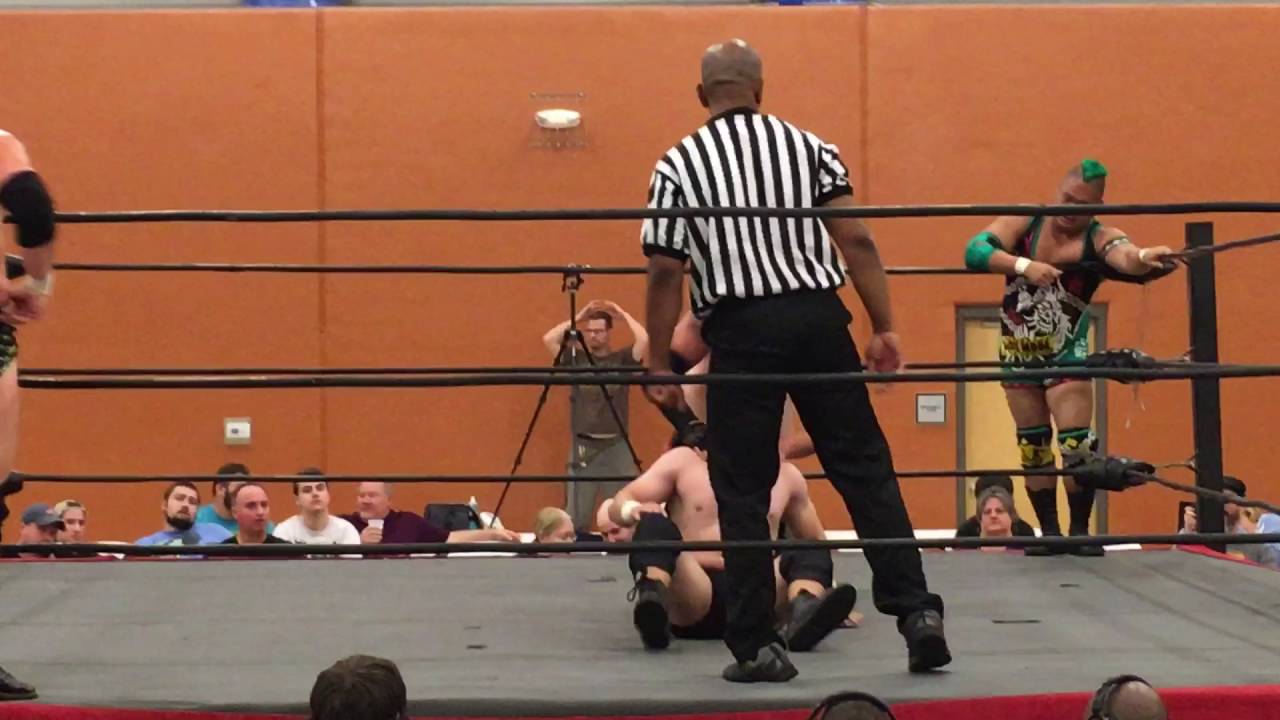 Daniel Eads and Shigehiro Irie (入江茂弘) vs. John Skyler and Corey Hollis ...