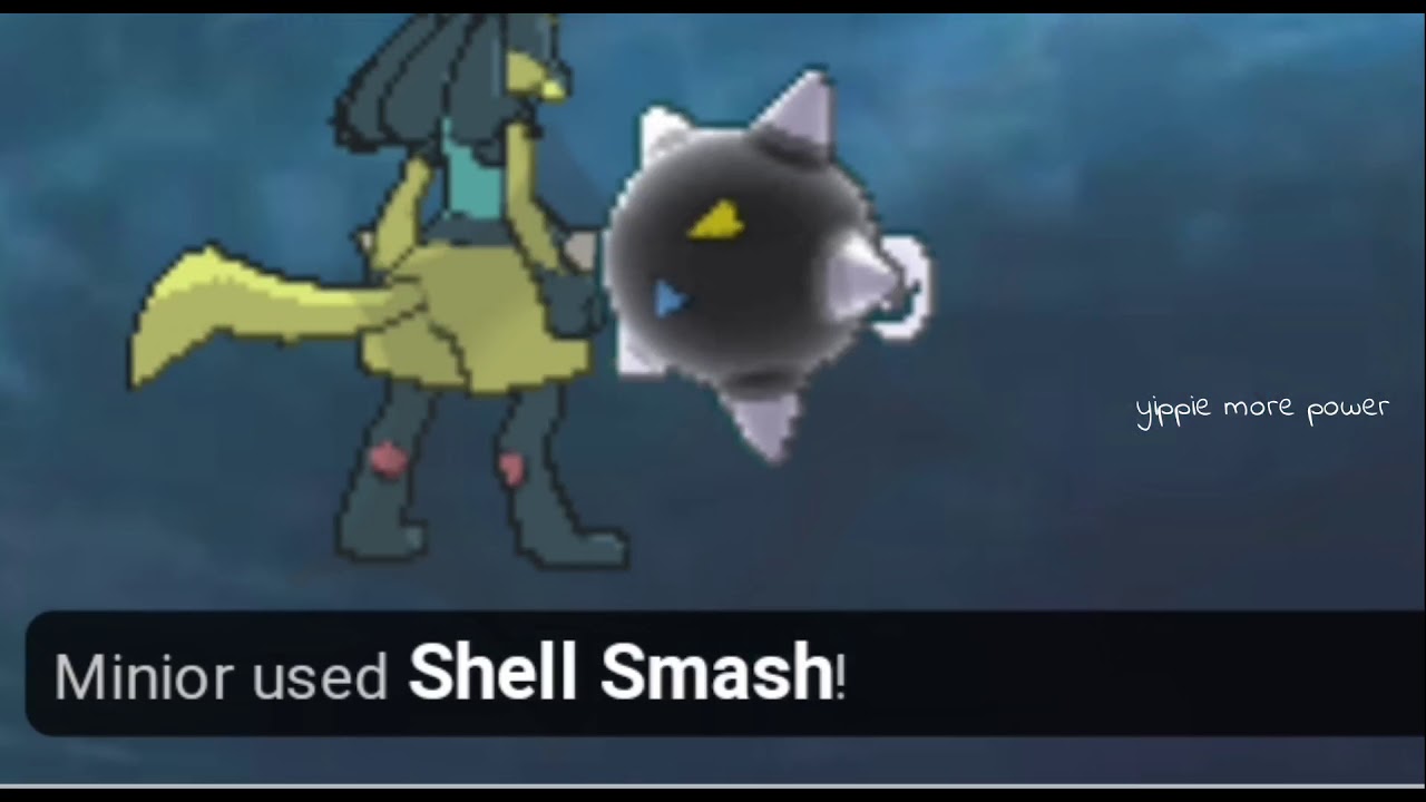 Shell Smash Minior Sweeps Teams on Gen 7 Doubles OU! Gen 7 Minior Team ...