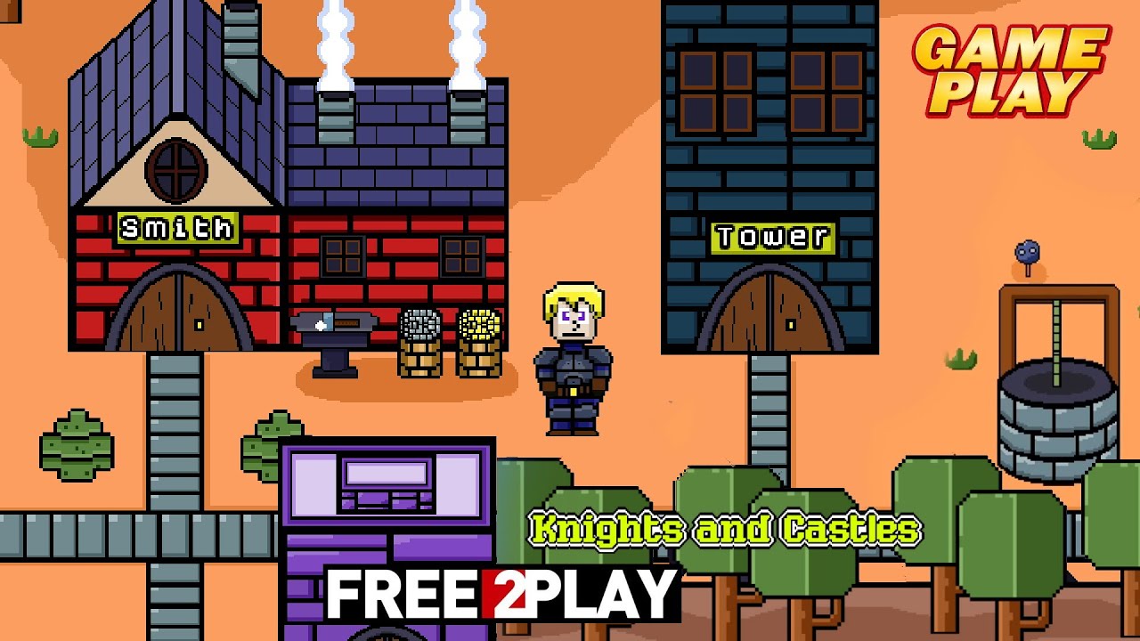 Knights and Castles ★ Gameplay ★ PC Steam [ Free to Play ] IDLE RPGS ...