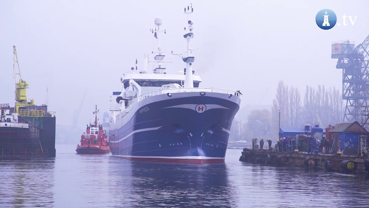 Kolejny ciekawy projekt stoczni Alkor - przedłużyli statek rybacki ...