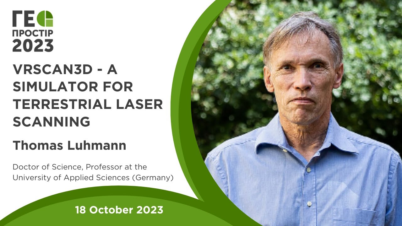 Geospace 2023 Thomas Luhmann VRscan3D - A simulator for terrestrial ...