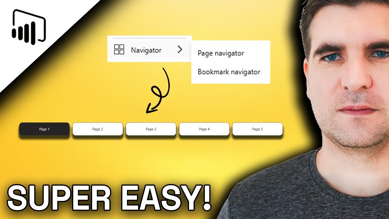How to Create AMAZING Page Navigation in Power BI in 8 Minutes! - YouTube