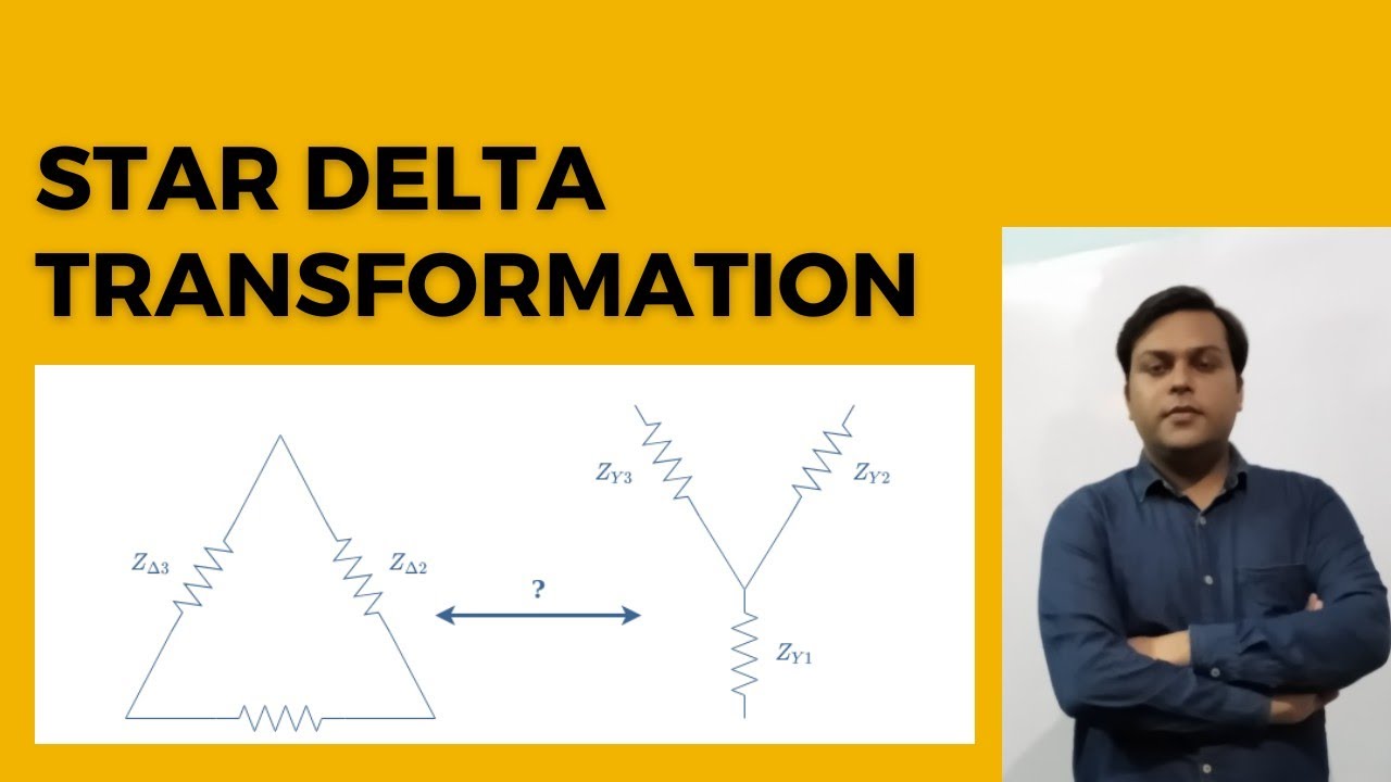 star to delta conversion || delta to star conversion - YouTube