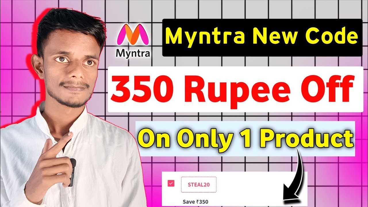 Myntra 350 Promo Code Kaise Use Kare 100%Discount| Myntra Coupon Kaise ...