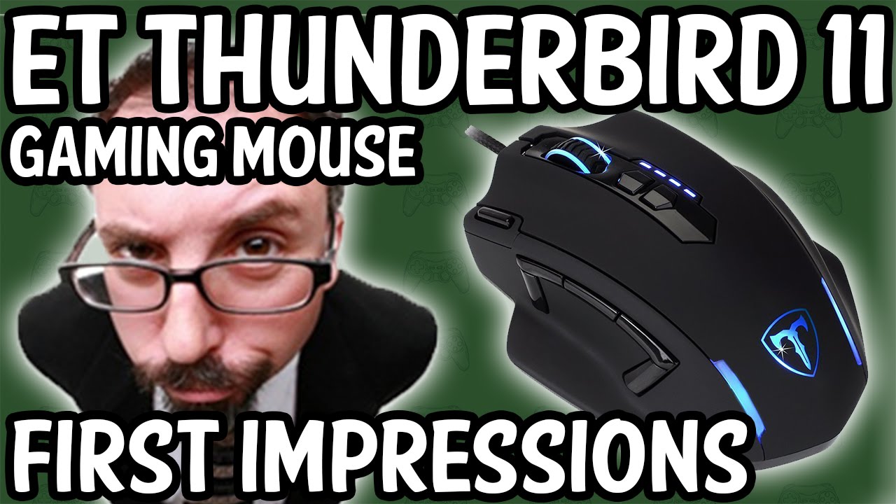 ZhiZhu ET Thunderbird 11 Gaming Mouse First Impressions - YouTube