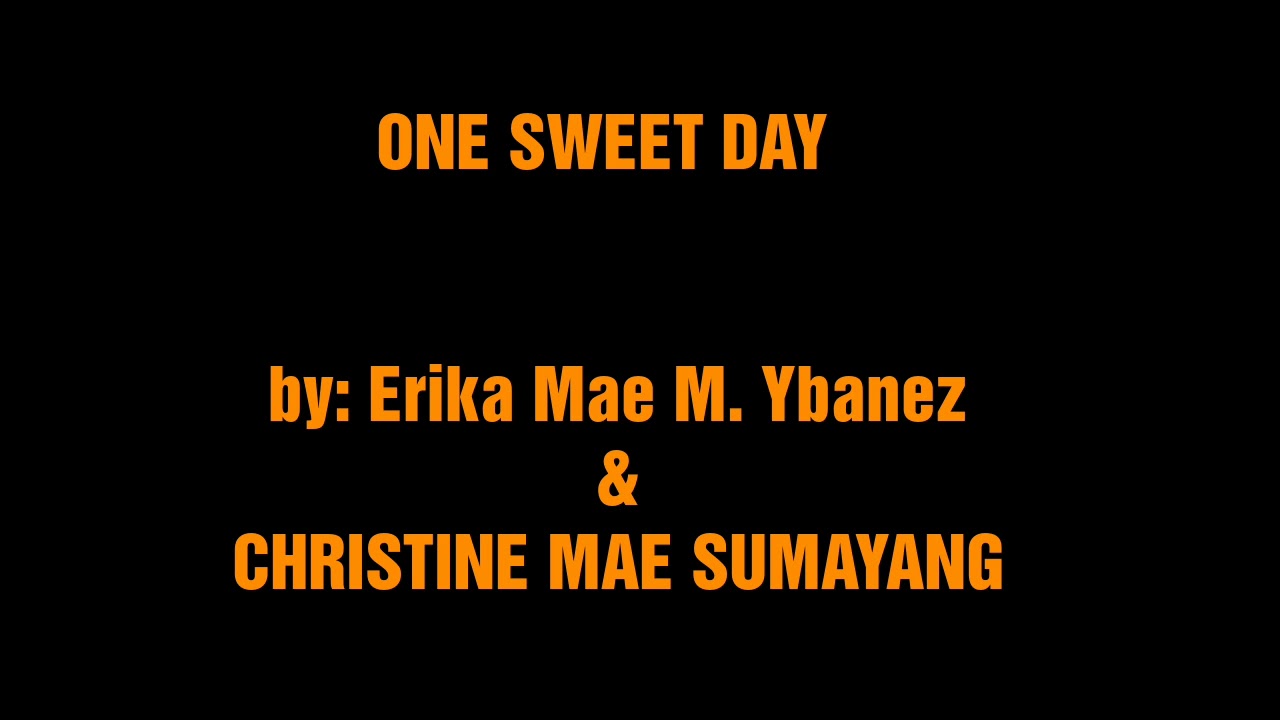 One sweet day - YouTube