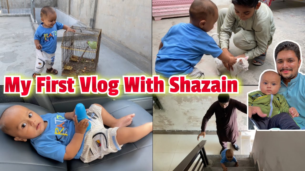 My First Vlog With Shazain @LasaniVlog - YouTube