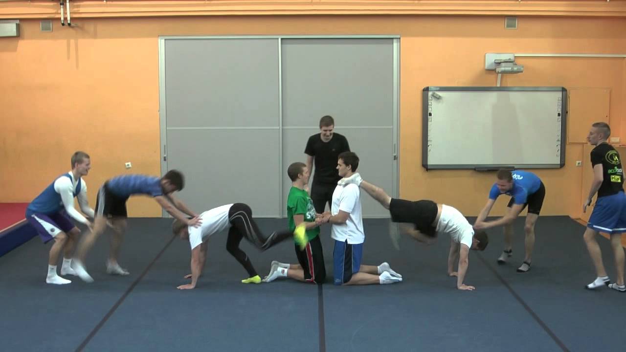 Võimlemine Akrobaatika TLÜ KK 2013 - YouTube