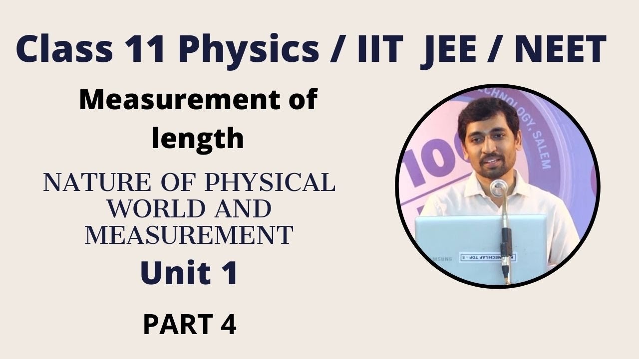 Measurement of length Part 4 | 11th Physics Meaurements - Unit 1 ...
