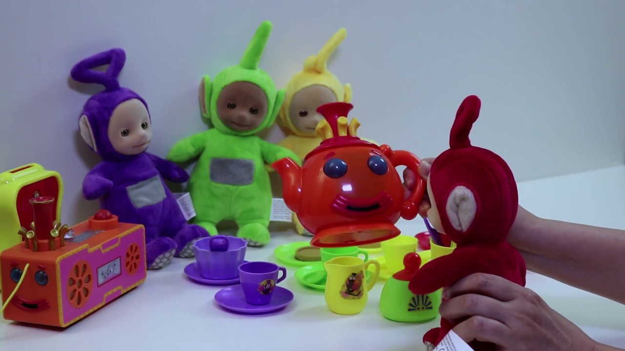 Magic musical Teapot Teletubbies are having breakfast with tubby ...