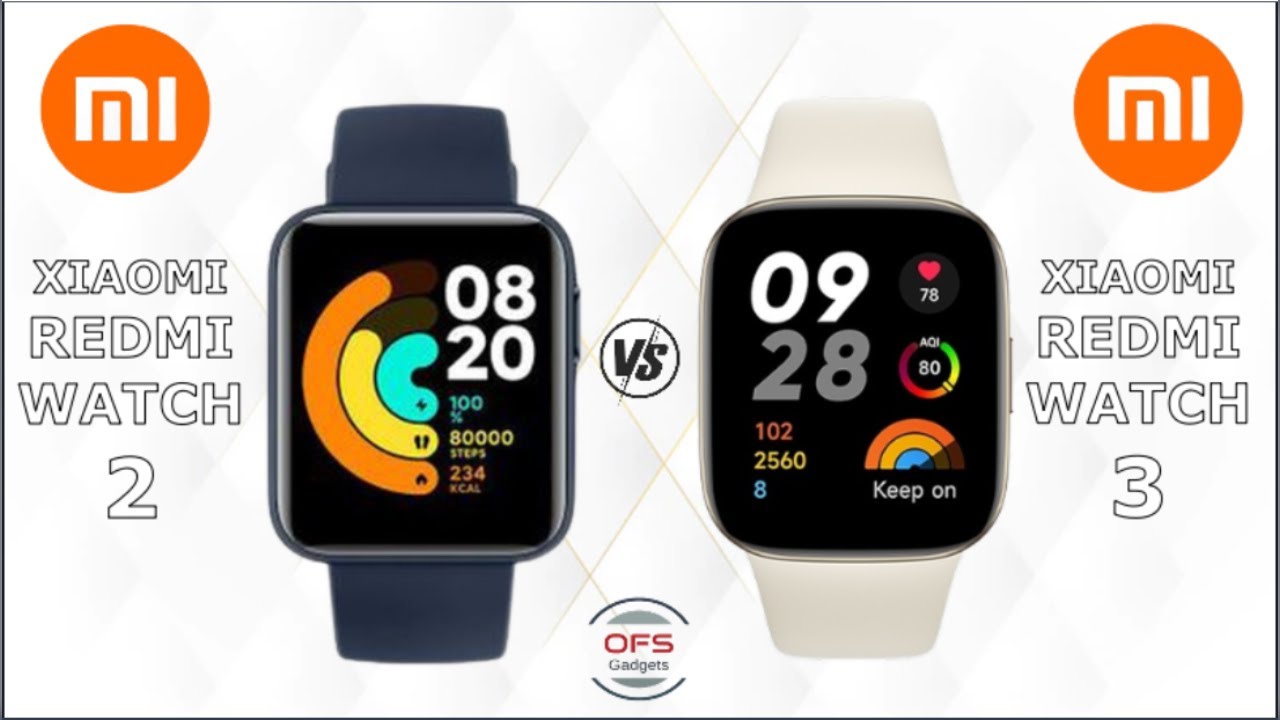 Xiaomi Redmi Watch 3 vs Xiaomi Redmi Watch 2 || Full Comparison ⚡ Which ...