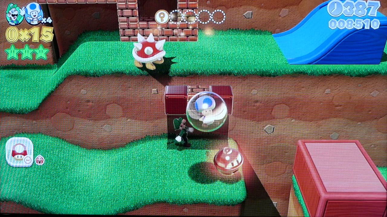 Super Mario 3D World Spikey Mountain Beanpole - YouTube