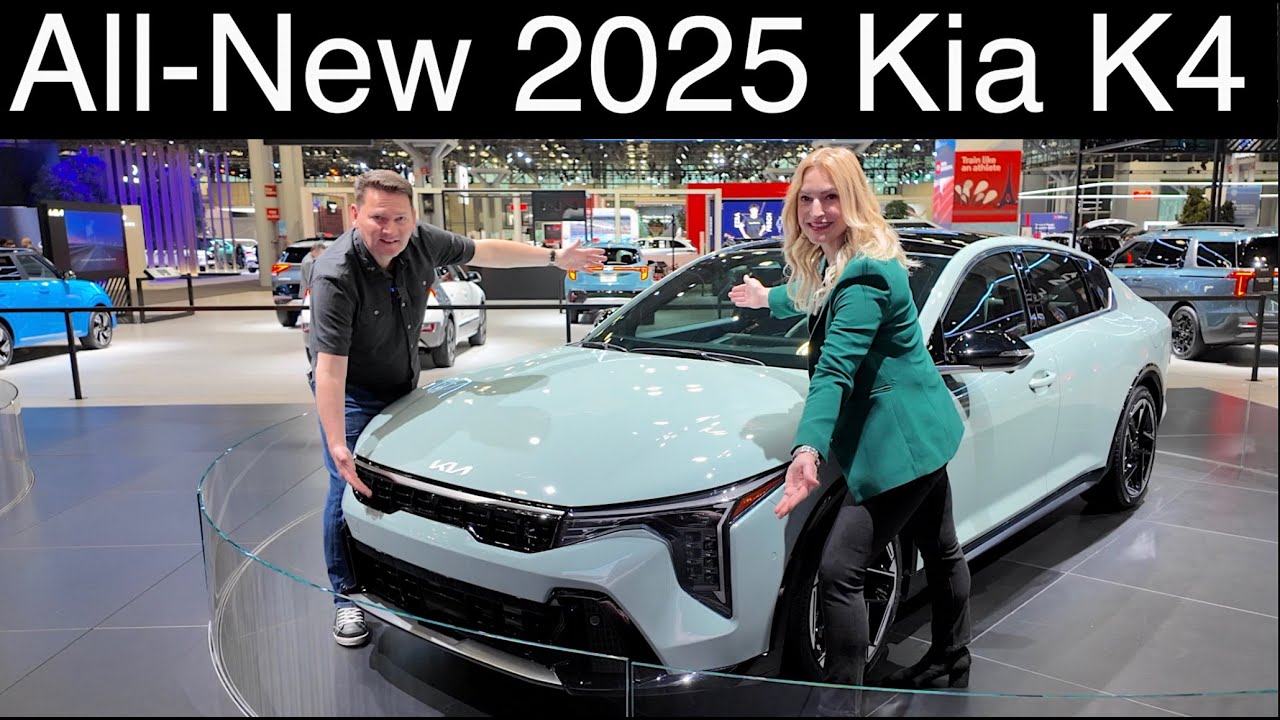 All-New 2025 Kia K4 first look // A compact sedan like never before ...