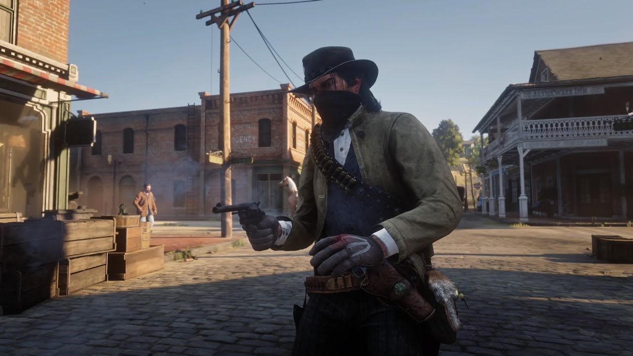 Red Dead Redemption 2 Blackwater Massacre - YouTube