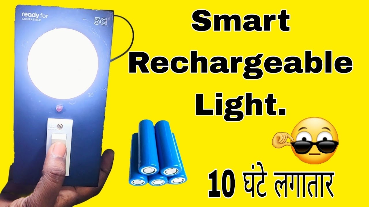 Smart Emergency light! Inverter bulb - YouTube