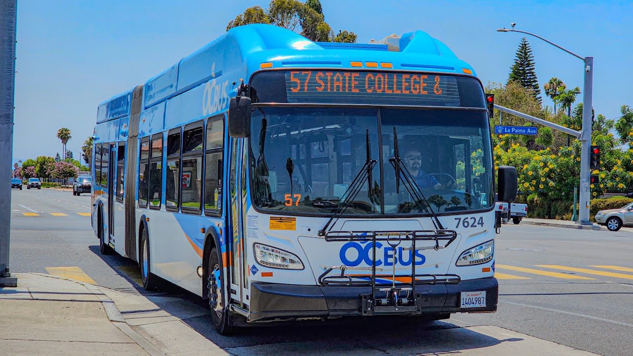 OCTA 2016 New Flyer XN60 #7624 - YouTube