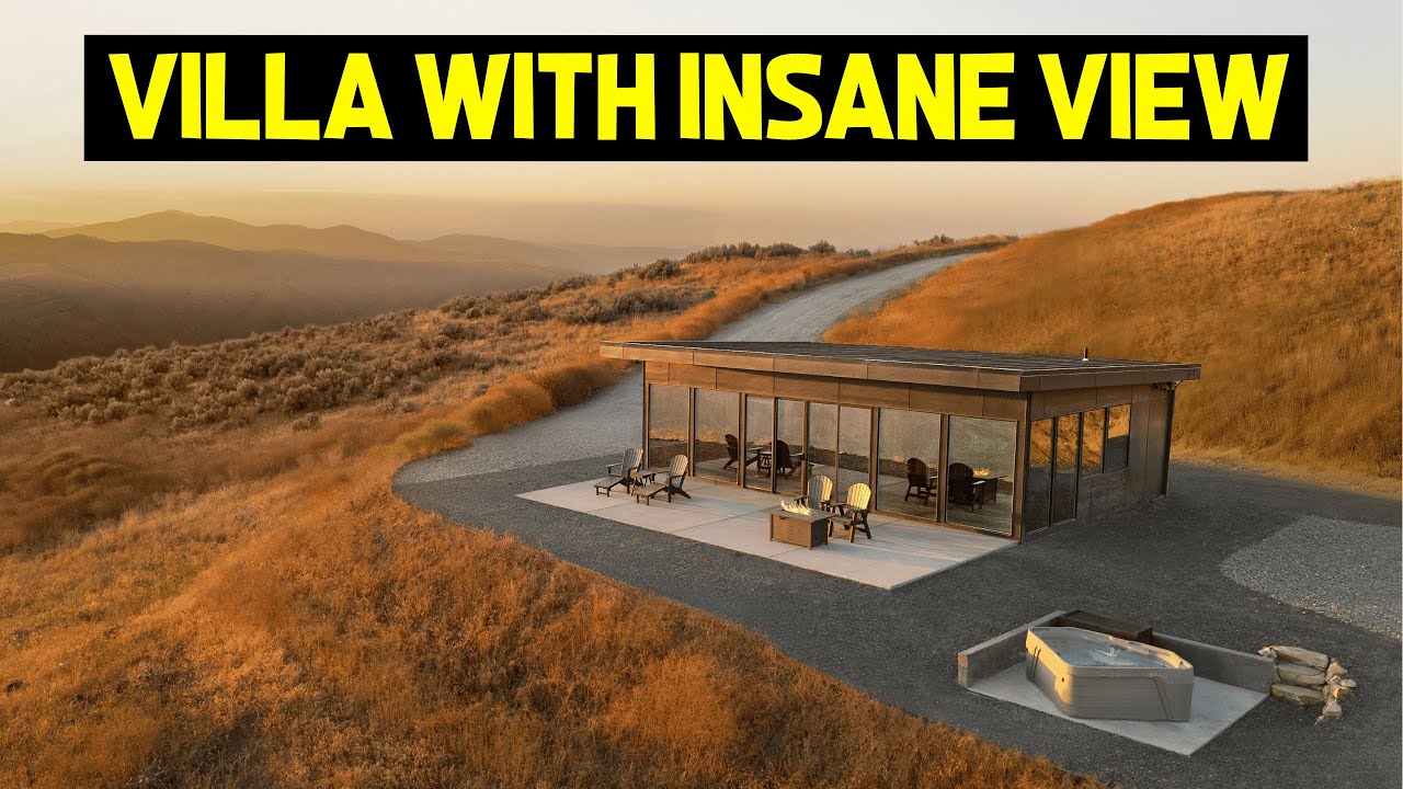 Inside A Luxury UNIQUE TINY HOME VILLA AIRBNB w/ THE MOST INSANE VIEW ...
