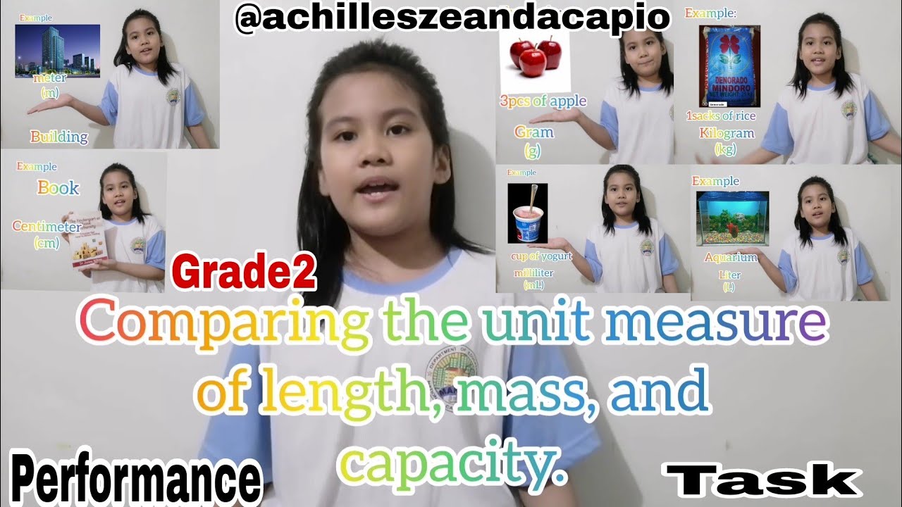 #145 Comparing the unit measure of length, mass and Capacity/# ...