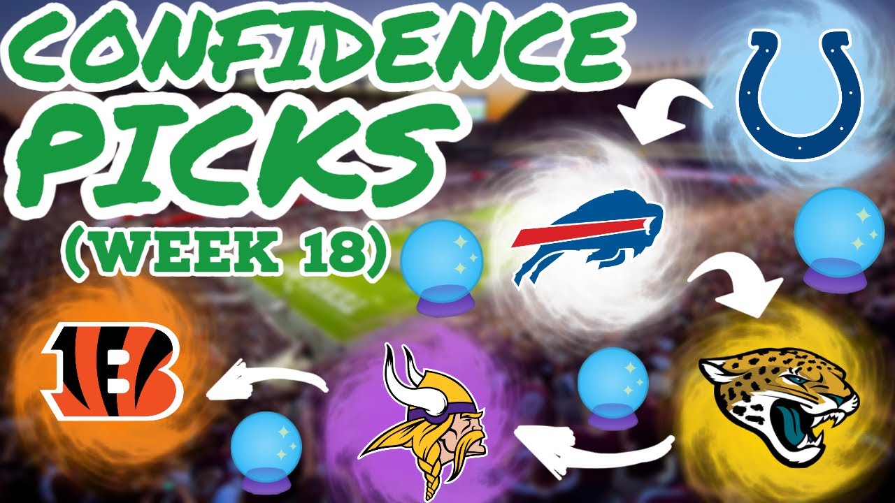 NFL Week 18 Confidence PICK'EM Picks & Predictions || 2022 - YouTube