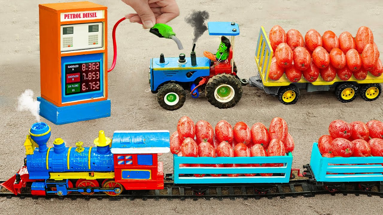 Top diy tractor making mini cooling windmill science project | Train ...