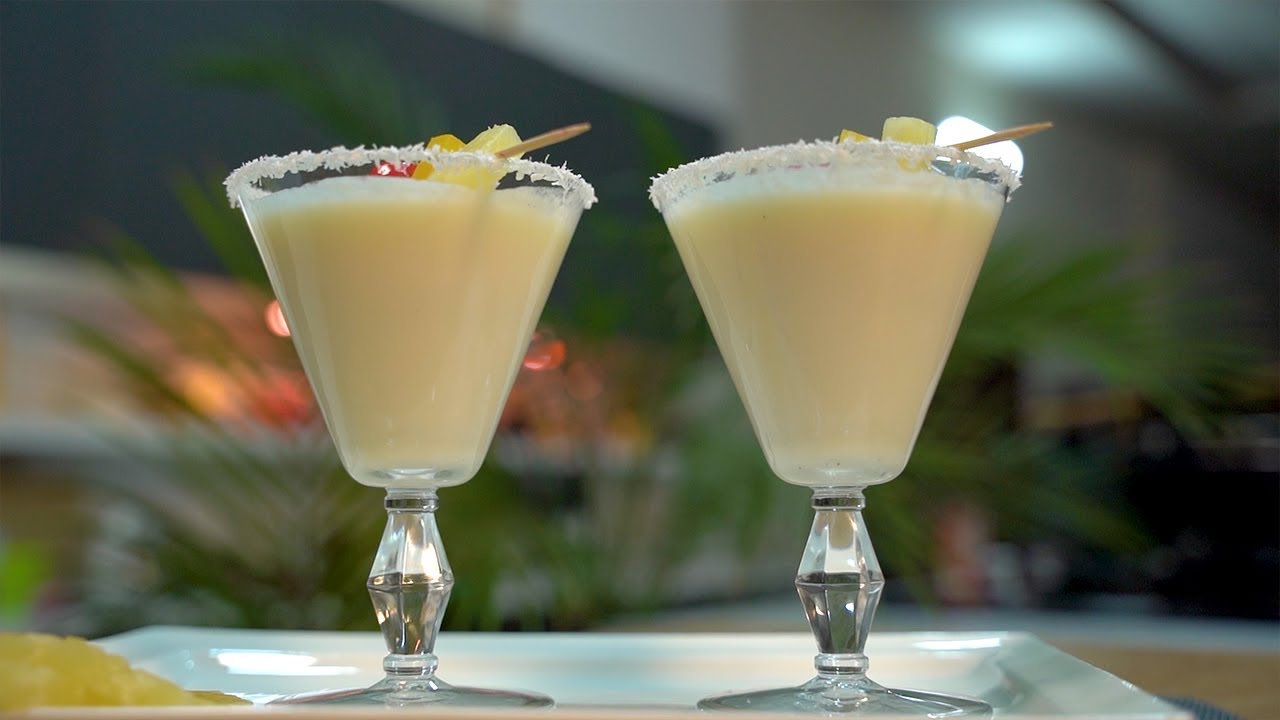Piña Colada Drink New Style | Restaurant Style Pina Colada | Refreshing ...