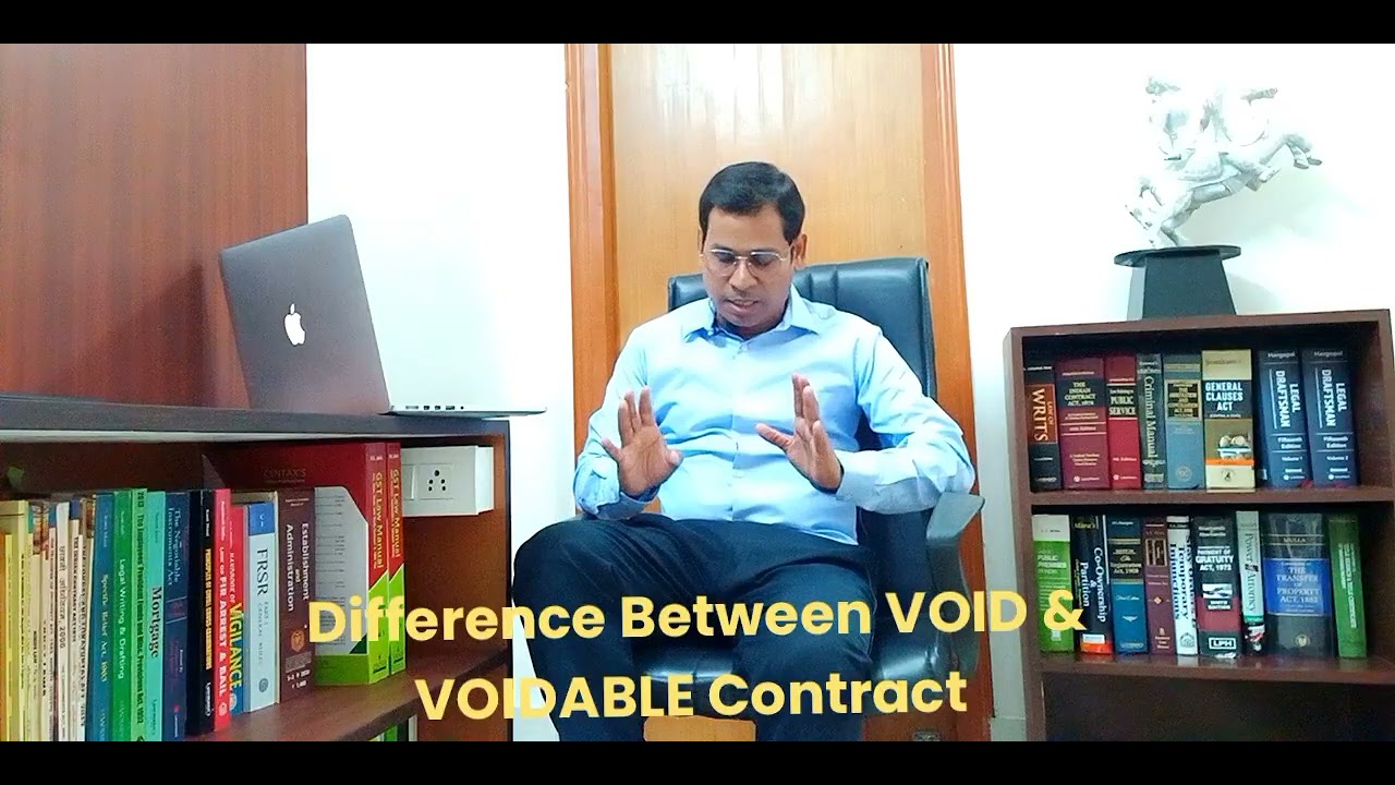 What Is Void And What Is Voidable Understanding A Valid Contract YouTube What Is Void And What Is Voidable Understanding A Valid Contract YouTube