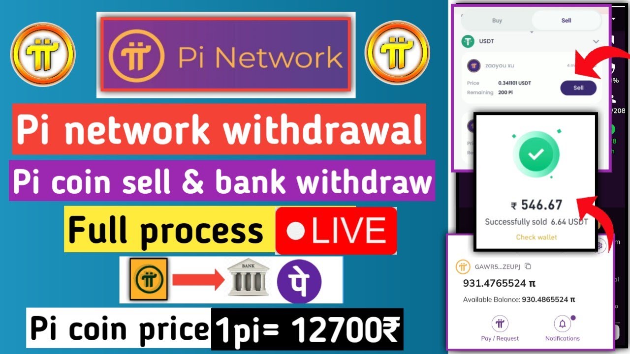 pi network withdrawal | pi coin sell live process | pi network - YouTube