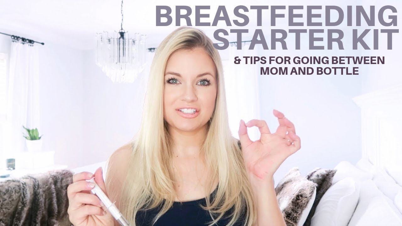 NURSING MUST HAVES! Breastfeeding Starter Kit | Shannon VanFleet - YouTube