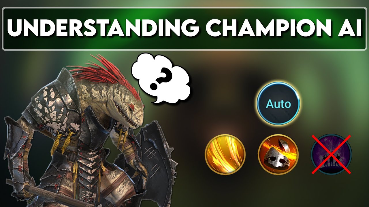 Understanding your Champions AI I Raid Shadow Legends - YouTube