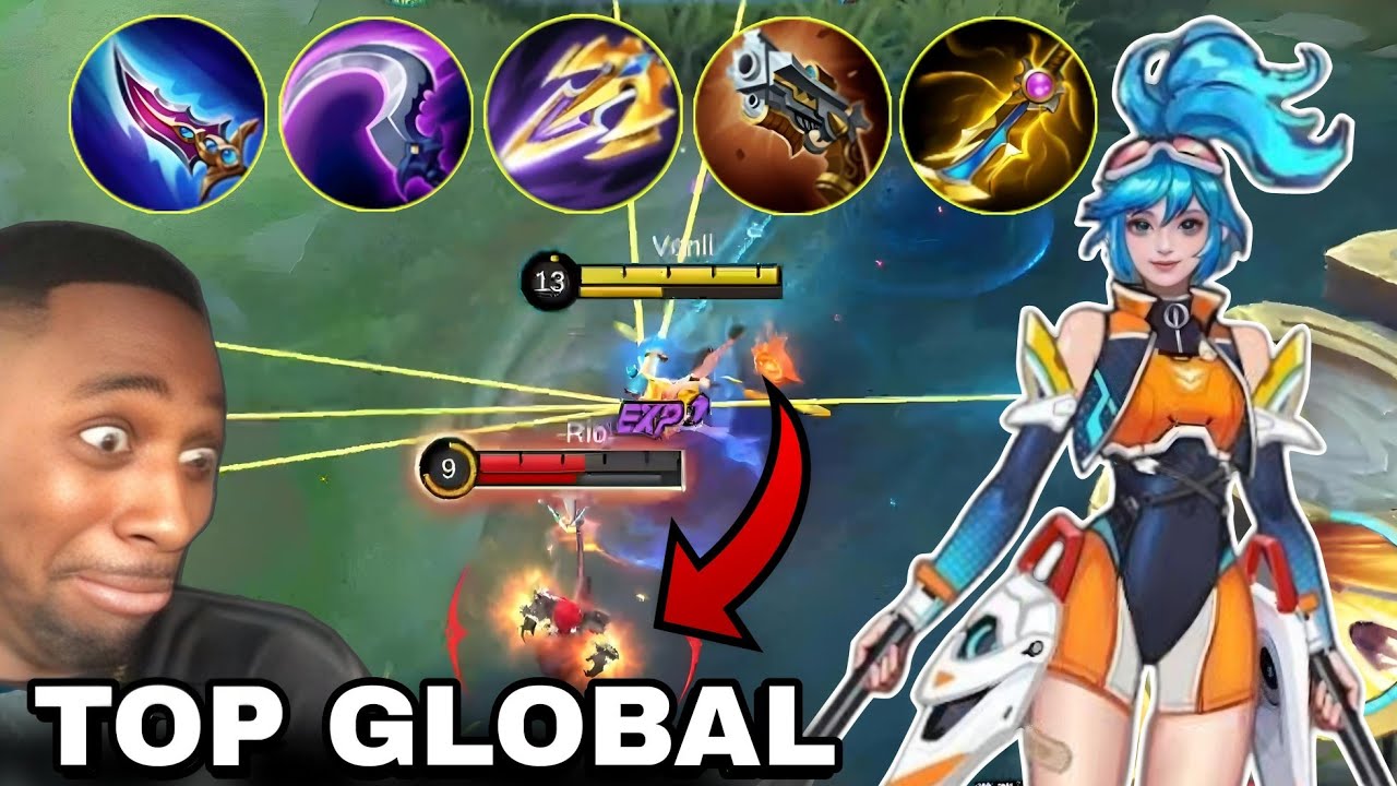 FANNY TOP GLOBAL BEST BUILD REVEALED!! (MUST TRY) 2024 | MLBB - YouTube